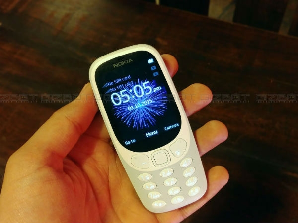 Nokia 3310 (2017) online sale debuts in India at Rs. 3,310- Gujarati Gizbot